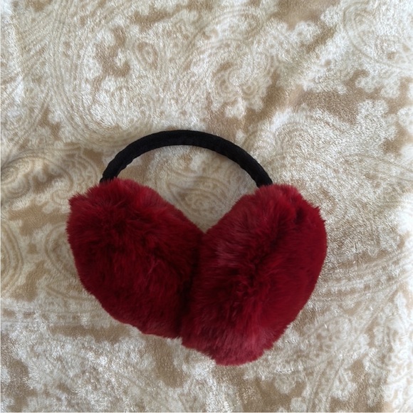 UGG | Accessories | Ugg Deep Red Ear Muffs | Poshmark